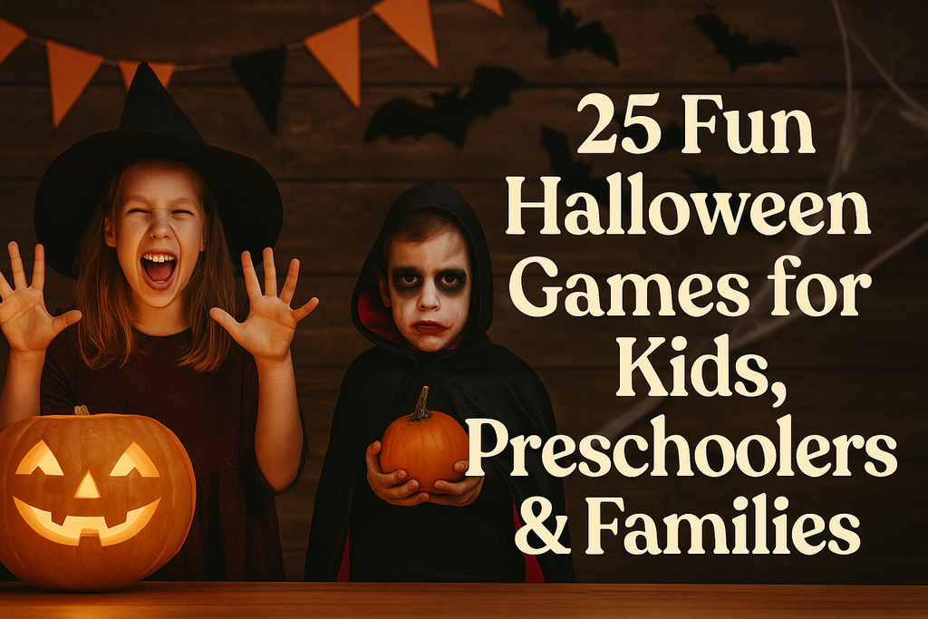 25 Fun Halloween Games for Kids, Preschoolers & Families – Rizwards Leather